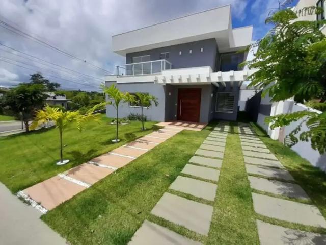 Casa / Sobrado em Condomínio para Venda em Camaçari/BA Alphaville Abrantes 4 Quartos