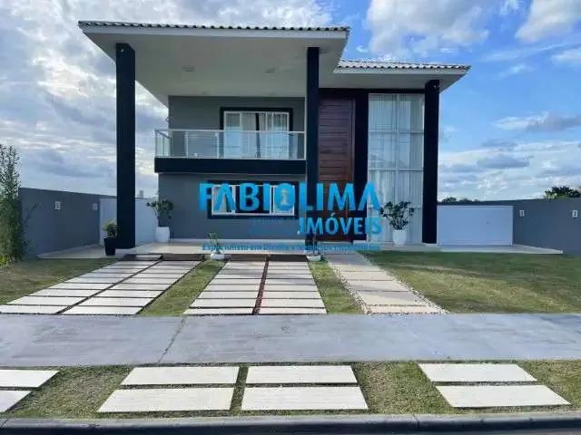 Casa / Sobrado em Condomínio para Venda em Camaçari/BA Alphaville Abrantes 4 Quartos