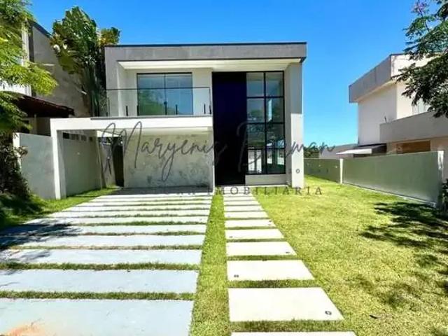 Casa / Sobrado em Condomínio para Venda em Camaçari/BA Alphaville Abrantes 4 Quartos