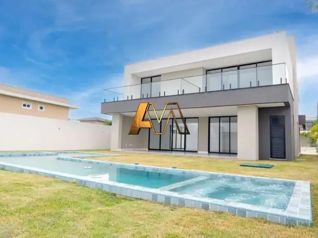 Casa / Sobrado em Condomínio para Venda em Camaçari/BA Alphaville Abrantes 5 Quartos