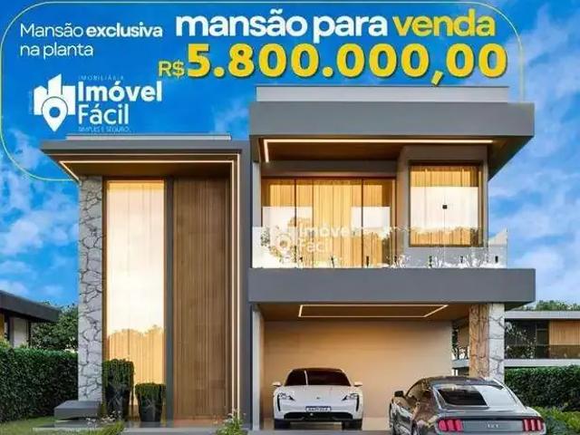 Casa / Sobrado em Condomínio para Venda em Camaçari/BA Alphaville Abrantes 6 Quartos