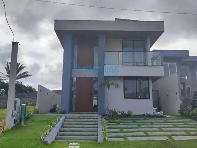 Casa / Sobrado em Condomínio para Venda em Camaçari/BA Alphaville Abrantes 3 Quartos