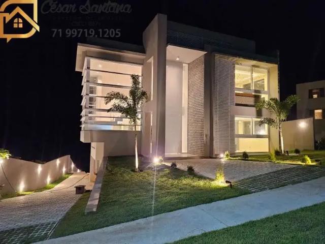 Casa / Sobrado em Condomínio para Venda em Camaçari/BA Alphaville Litoral Norte I I I 7 Quartos