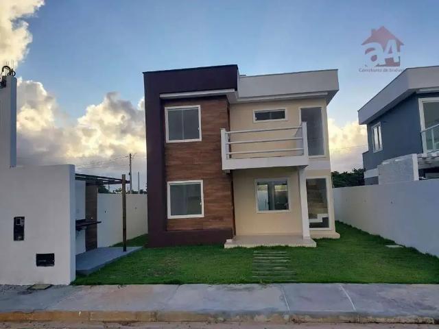 Casa / Sobrado em Condomínio para Venda em Camaçari/BA Arembepe Abrantes 3 Quartos