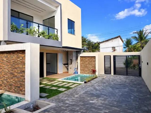 Casa / Sobrado em Condomínio para Venda em Camaçari/BA Arembepe Abrantes 2 Quartos