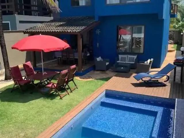 Casa / Sobrado em Condomínio para Venda em Camaçari/BA Arembepe Abrantes 4 Quartos
