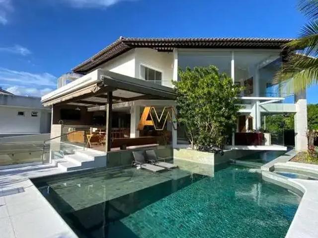 Casa / Sobrado em Condomínio para Venda em Camaçari/BA Praia de Busca Vida 4 Quartos