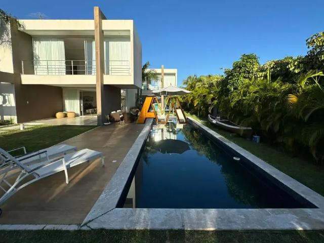 Casa / Sobrado em Condomínio para Venda em Camaçari/BA Praia de Busca Vida 4 Quartos