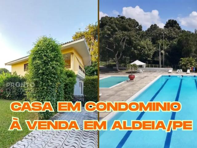Casa / Sobrado em Condomínio para Venda em Camaragibe/PE Aldeia dos Camarás 4 Quartos