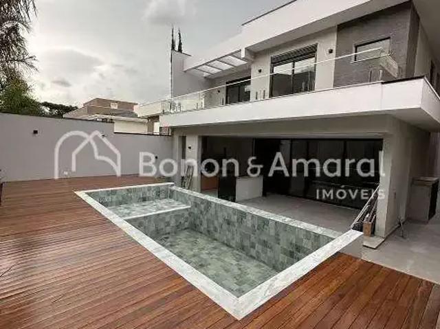 Casa / Sobrado em Condomínio para Venda em Campinas/SP Swiss Park 3 Quartos