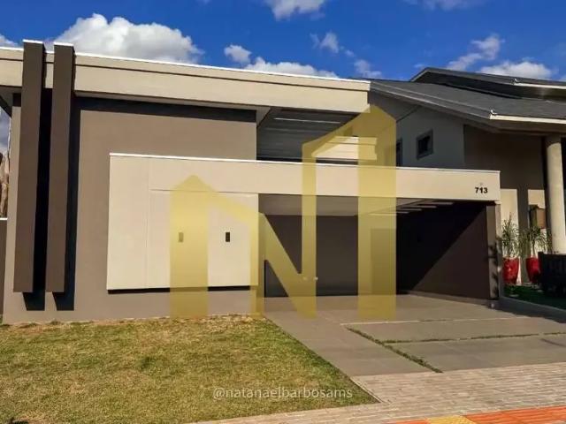 Casa / Sobrado em Condomínio para Venda em Campo Grande/MS Alphaville Campo Grande 3 Quartos