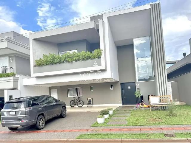 Casa / Sobrado em Condomínio para Venda em Campo Grande/MS Residencial Damha III 5 Quartos