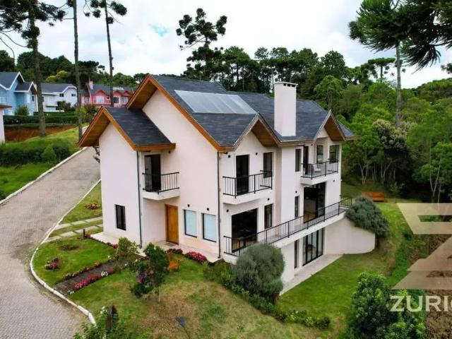 Casa / Sobrado em Condomínio para Venda em Campos do Jordão/SP Alto da Boa Vista 4 Quartos