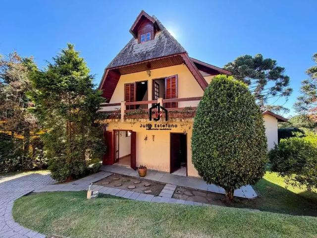 Casa / Sobrado em Condomínio para Venda em Campos do Jordão/SP Jardim Atalaia 4 Quartos