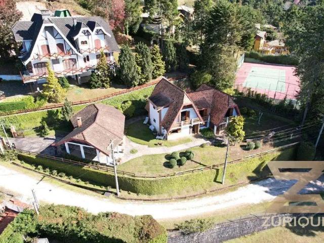 Casa / Sobrado em Condomínio para Venda em Campos do Jordão/SP Jardim do Embaixador 5 Quartos