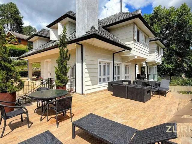 Casa / Sobrado em Condomínio para Venda em Campos do Jordão/SP Jardim Véu da Noiva 5 Quartos