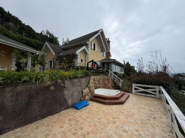 Casa / Sobrado em Condomínio para Venda em Campos do Jordão/SP Parque Morro Pedra do Fogo 4 Quartos