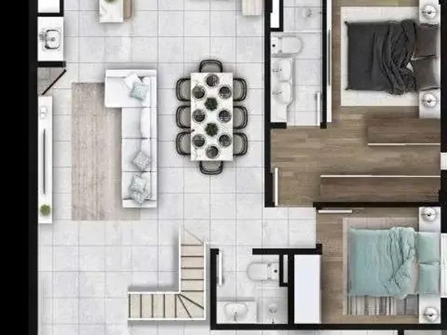 Casa / Sobrado em Condomínio para Venda em Canoas/RS São José 5 Quartos