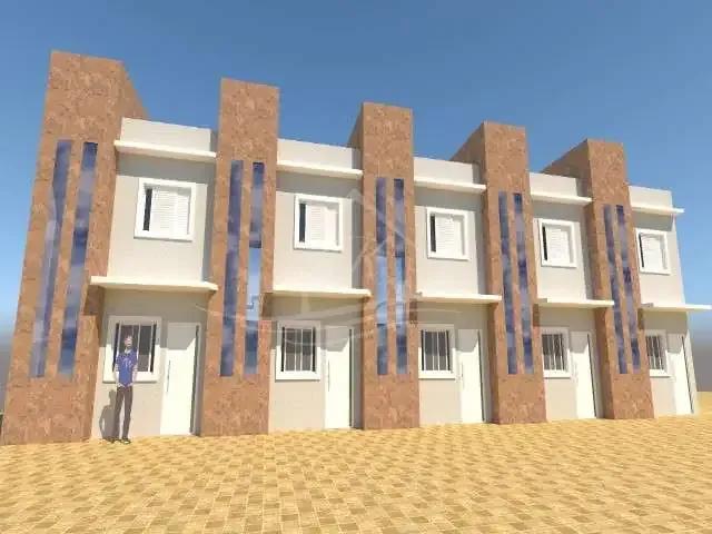 Casa / Sobrado em Condomínio para Venda em Caraguatatuba/SP Jardim Tarumãs 2 Quartos