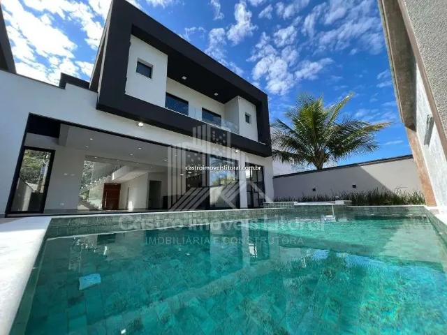 Casa / Sobrado em Condomínio para Venda em Caraguatatuba/SP Massaguaçu 4 Quartos