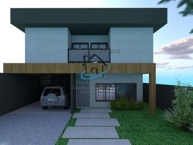 Casa / Sobrado em Condomínio para Venda em Caraguatatuba/SP Praia da Mococa 4 Quartos