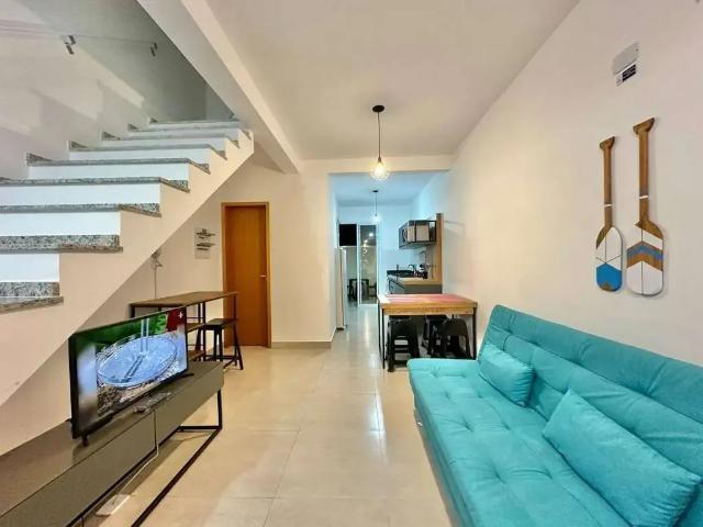 Casa / Sobrado em Condomínio para Venda em Caraguatatuba/SP Recanto Som do Mar 2 Quartos