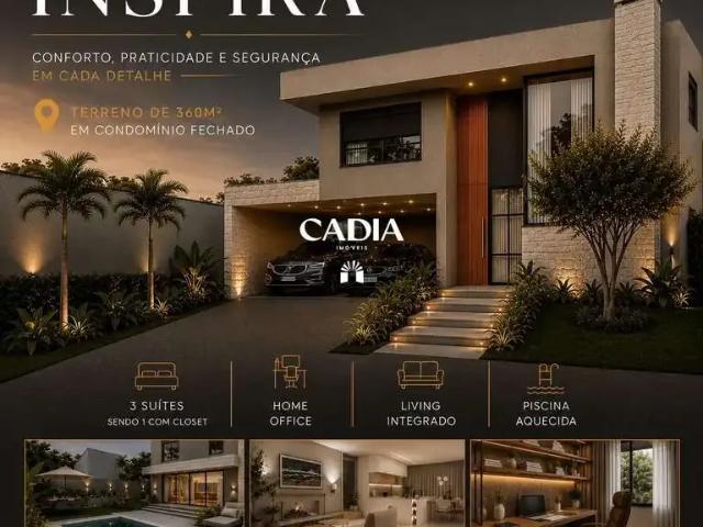 Casa / Sobrado em Condomínio para Venda em Chapecó/SC Santos Dumont 3 Quartos
