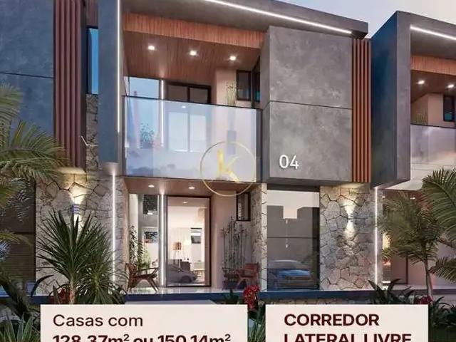 Casa / Sobrado em Condomínio para Venda em Eusébio/CE Urucunema 4 Quartos