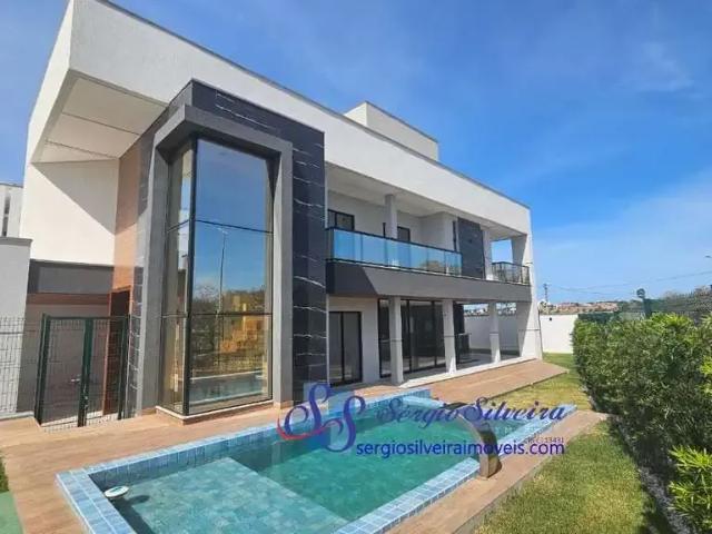 Casa / Sobrado em Condomínio para Venda em Eusébio/CE Cidade Alpha 4 Quartos