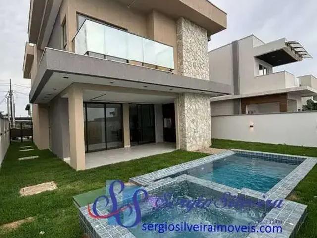 Casa / Sobrado em Condomínio para Venda em Eusébio/CE Cidade Alpha 4 Quartos