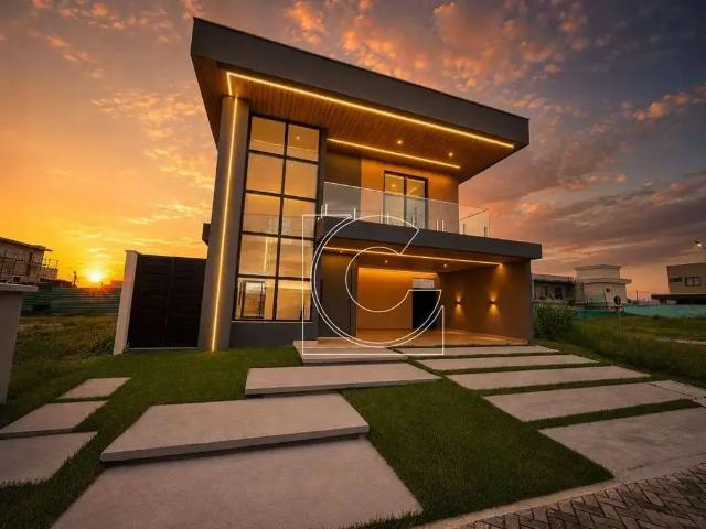 Casa / Sobrado em Condomínio para Venda em Eusébio/CE Cidade Alpha 5 Quartos