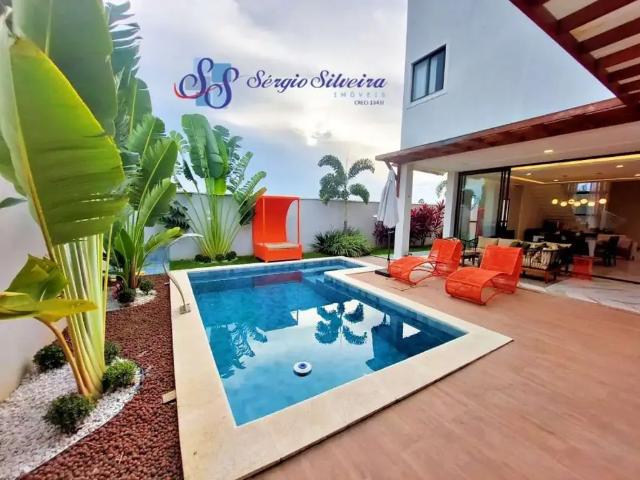 Casa / Sobrado em Condomínio para Venda em Eusébio/CE Cidade Alpha 5 Quartos