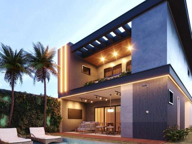 Casa / Sobrado em Condomínio para Venda em Eusébio/CE Coité 4 Quartos