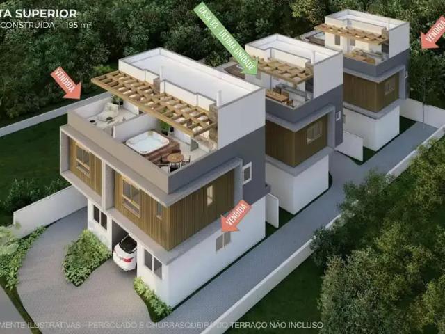 Casa / Sobrado em Condomínio para Venda em Florianópolis/SC Campeche 4 Quartos