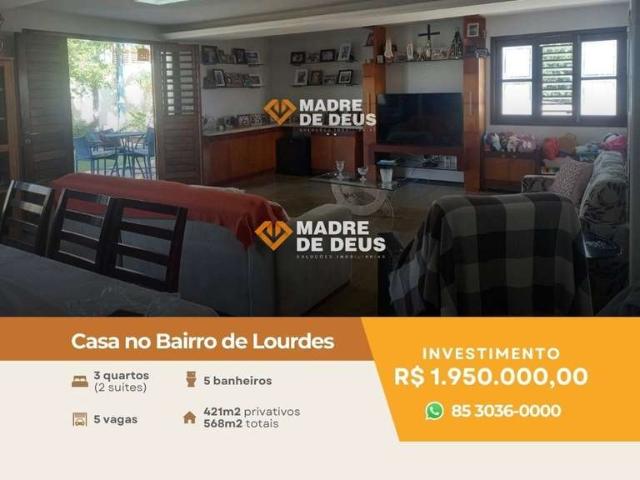 Casa / Sobrado em Condomínio para Venda em Fortaleza/CE de Lourdes 3 Quartos
