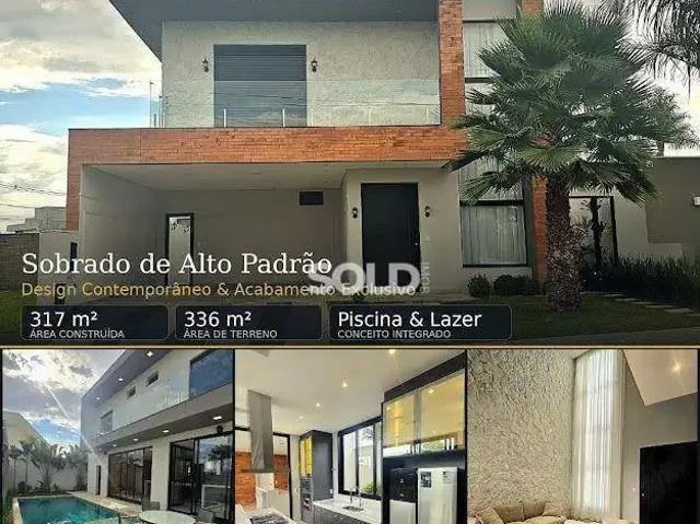 Casa / Sobrado em Condomínio para Venda em Franca/SP Núcleo Agrícola Alpha 3 Quartos