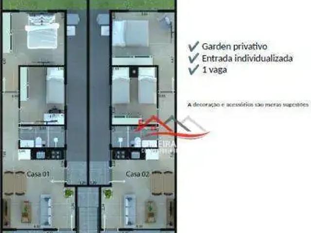 Casa / Sobrado em Condomínio para Venda em Francisco Morato/SP Jardim Alegria 2 Quartos