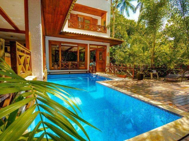 Casa / Sobrado em Condomínio para Venda em Guarujá/SP Praia de Iporanga 5 Quartos