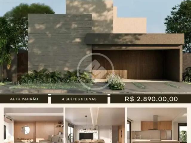 Casa / Sobrado em Condomínio para Venda em Goiânia/GO Jardins Atenas 4 Quartos