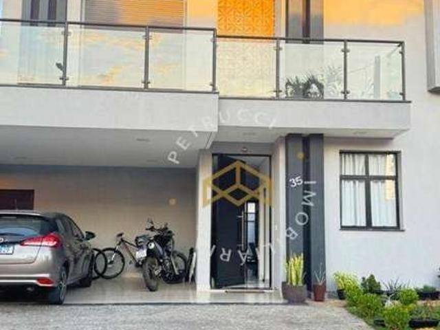 Casa / Sobrado em Condomínio para Venda em Hortolândia/SP Residencial Jardim de Mônaco 3 Quartos
