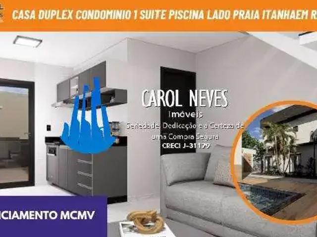 Casa / Sobrado em Condomínio para Venda em Itanhaém/SP Nova Itanhaém 1 Quartos