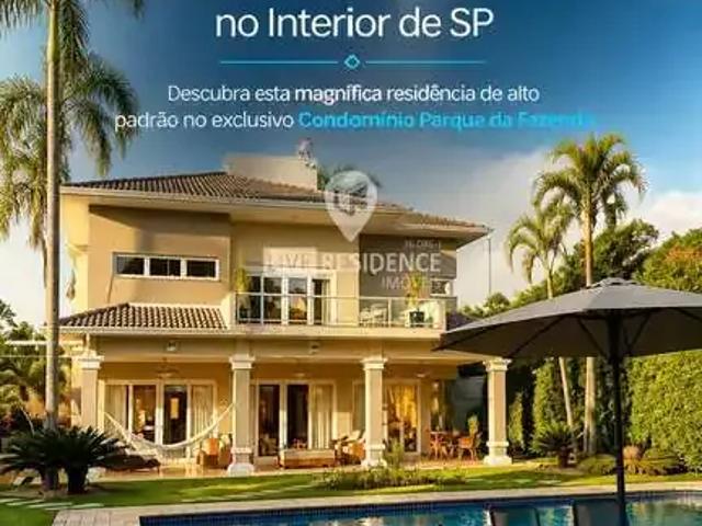 Casa / Sobrado em Condomínio para Venda em Itatiba/SP Parque da Fazenda 4 Quartos