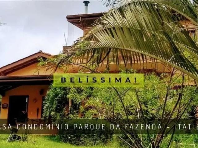 Casa / Sobrado em Condomínio para Venda em Itatiba/SP Parque da Fazenda 3 Quartos