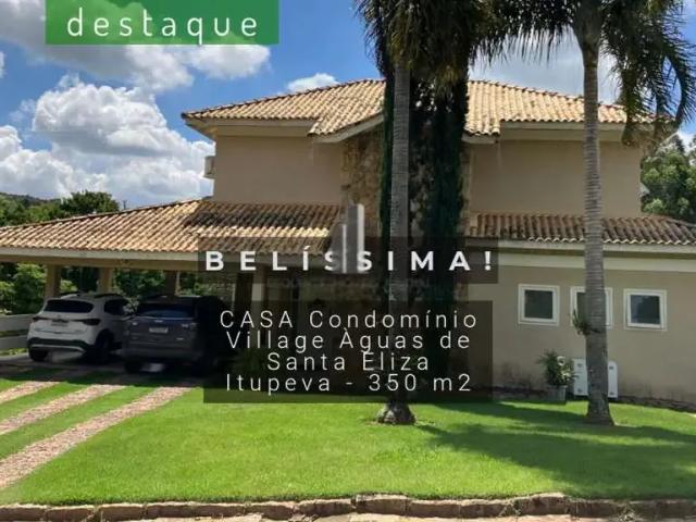 Casa / Sobrado em Condomínio para Venda em Itupeva/SP Santa Eliza 4 Quartos