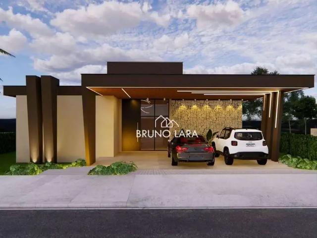 Casa / Sobrado em Condomínio para Venda em Igarapé/MG Condomínio Serra Verde 4 Quartos