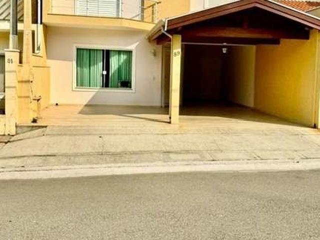 Casa / Sobrado em Condomínio para Venda em Indaiatuba/SP Villaggio Di Itaici 3 Quartos