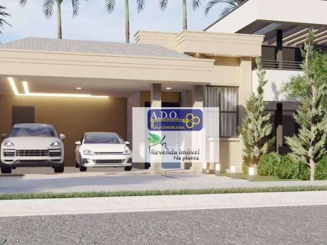 Casa / Sobrado em Condomínio para Venda em Indaiatuba/SP Cidade Nova II 3 Quartos