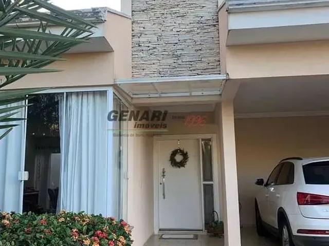 Casa / Sobrado em Condomínio para Venda em Indaiatuba/SP Jardim Amstalden Residence 3 Quartos