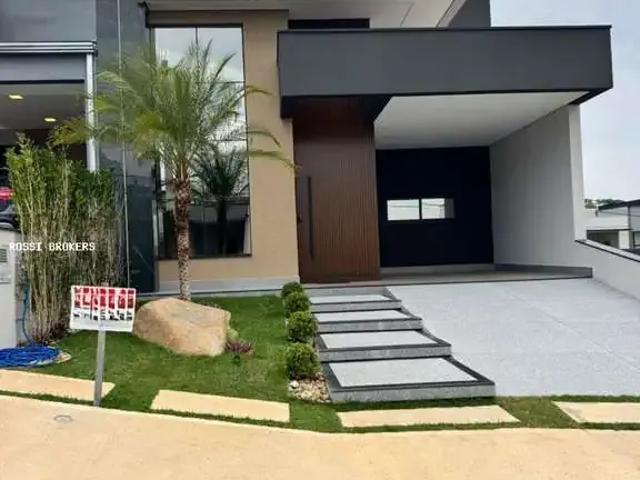Casa / Sobrado em Condomínio para Venda em Indaiatuba/SP Loteamento Park Gran Reserve 3 Quartos