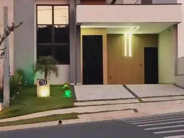 Casa / Sobrado em Condomínio para Venda em Indaiatuba/SP Jardim Doutor Carlos Augusto de Camargo Andrade 3 Quartos